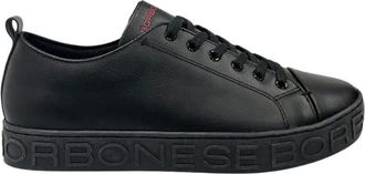 Borbonese Homme, Chaussures, Noir, Taille: 42 EU Platform Baskets