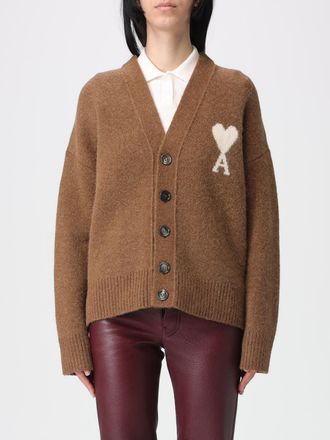 Ami Strickjacke AMI PARIS Damen Farbe Braun