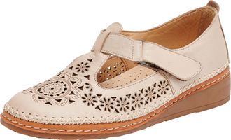 Manitu Damen 840095-08 Slipper, beige, 39 EU
