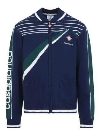 Casablanca Veste Casual - Bleu Fonc&eacute;