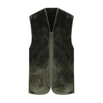 Barbour Sage Liner Weste mit Fleece - - Jackets - Herren - Gr&uuml;n - S