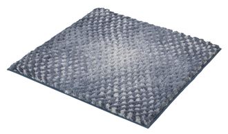Kleine Wolke Badteppich Cory, Farbe: Navy, Material: 100 % Polyester, Gr&ouml;&szlig;e: 60x 60 cm