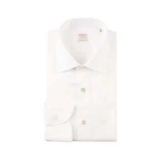 Borriello Homme, Chemises, Blanc, Taille: 4XL Camicia 100% Cotone