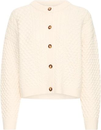 Ichi Ichi, Femme, Pulls, Beige, Taille: 40 FR Cardigan