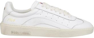 Dsquared2 Low-Top Sneaker - Riders Lace-up Low Top Sneakers White - Gr. 41,5 (EU) - in Wei&szlig; - f&uuml;r Damen