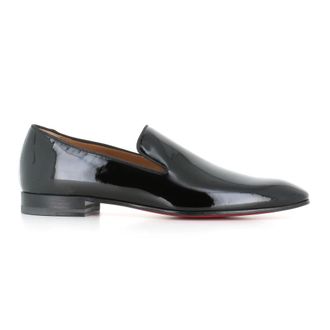 Christian Louboutin Homme, Chaussures, Noir, Taille: 42 1/2 EU Dandelion Flat