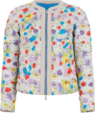 Moorer Veste Fleurie - Femme - Vestes - Multicolore - Taille: 36 FR