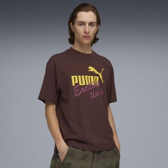 Puma T-shirt d&eacute;contract&eacute; House of Graphics Homme, V&ecirc;tements, Marron, XXL