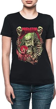 Vendax Predator Art T-Shirt Femme Noir