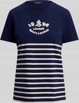 Lauren Ralph Lauren Regular Fit T-Shirt aus reiner Baumwolle
