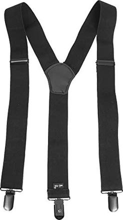 Mil-Tec Bretelles avec Clip, Noir, Taille Unique