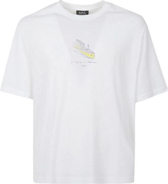 A.P.C. A.p.c., Herren, Oberteile, Wei&szlig;, XLGr&ouml;&szlig;e