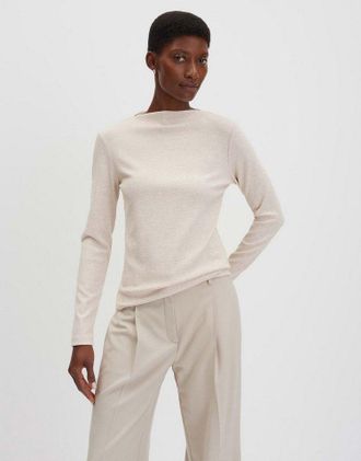 someday Longsleeve KELEA mit feiner Rippstruktur Slim Longsleeve mit feiner Rippstruktur, schmale Passform