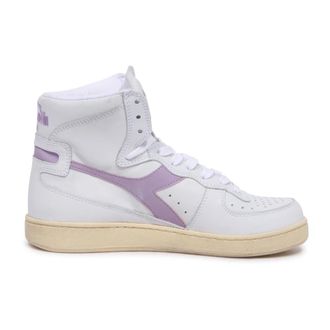Diadora Stonewashed Basket Sneakers - - Shoes - Damen - Wei&szlig; - 36 1/2 EU