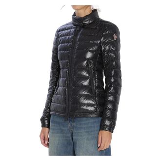 Moncler Femme, Vestes, Noir, Taille: 42 FR Packable Nylon Down Jacket