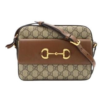 Gucci Sac port&eacute; &eacute;paule Pre-owned Pochette - Femme - Pre-owned - Beige - Taille: ONE Size