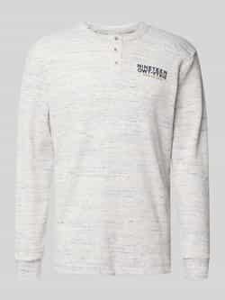 Tom Tailor Regular Fit Langarmshirt mit Baumwolle