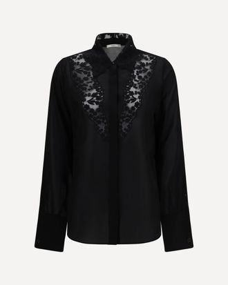 Fendi Georgette Shirt Female 44