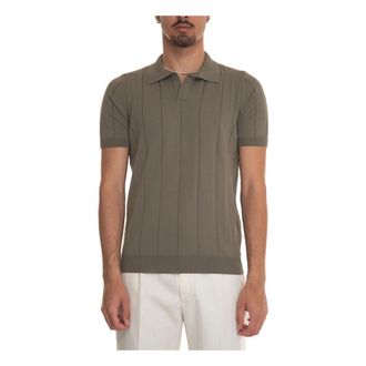 Gran Sasso Elastische Taille Jersey Poloshirt - - Tops - Herren - Gr&uuml;n - 3XL