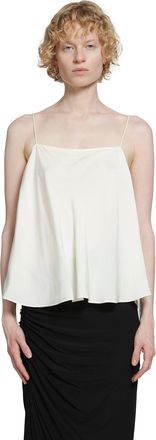 Alaia Tied Blouse in Viscose Cady