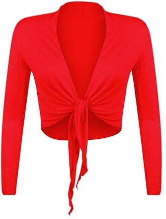 Glamexx24 Boléro Femme, Cardigan Manches Longues Veste Chic et Élégante Top Boléro Haussement Adapté aux Voyages et À La Vie Quotidienne