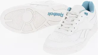 Reebok Solid Color Leather BB4000 Low-Top Sneakers with Contrast In size 42,5