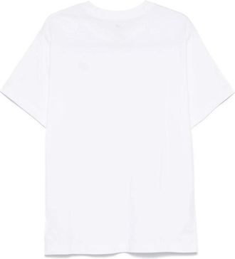 New Balance Crew Neck Cotton T-Shirt - White