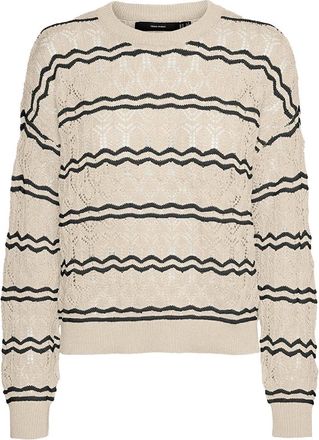 Vero Moda VMBELLA LS O-Neck Pullover GA Boo