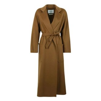 Max Mara Manteau Strenna - Femme - Manteaux - Brun - Taille: 34 FR