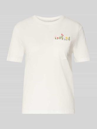 Only Regular Fit T-Shirt aus reiner Baumwolle Modell POLLY