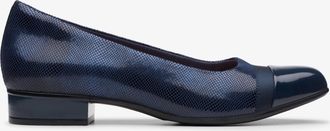 Clarks Juliet Monte Marineblau Schuhe