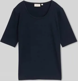 Tom Tailor Regular Fit T-Shirt aus Baumwoll-Mix