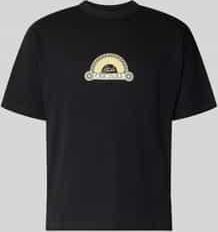 Jack & Jones T-Shirt mit Label-Print und Rundhalsausschnitt