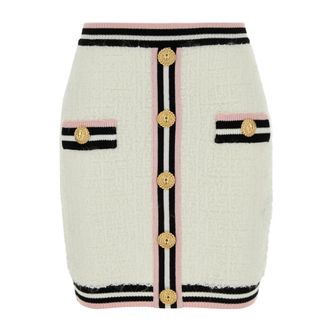 Balmain Femme, Jupes, Beige, Taille: 34 FR Collection Jupes Femme