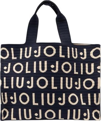Liu Jo Femme, Sacs, Multicolore, Taille: ONE Size L Tote Knitted Logo