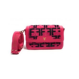 Fracomina Fuxia Schultertasche Viola Donna - - Bags - Damen - Rosa - ONE SIZE