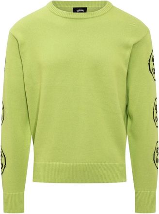 St&uuml;ssy Homme, Pulls, Vert, Taille: S SS-Link Sweater