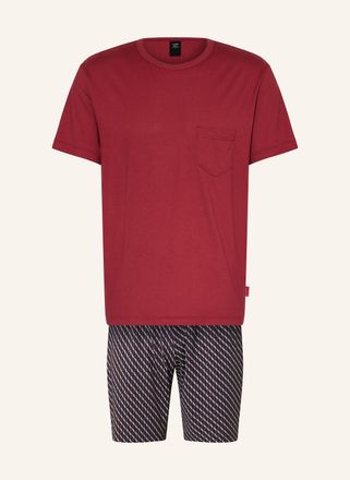 CALIDA Calida Shorty-Schlafanzug Relax Imprint rot