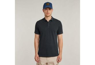 G-Star Poloshirt Dunda Slim Fit Logostickerei auf der Brust