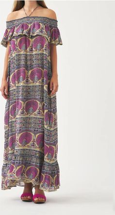 Antik Batik Robe Tala Voile de Coton Antik Batik