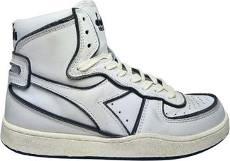 Diadora unisex, Chaussures, Blanc, Taille: 38 EU sneaker Pelle