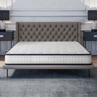 Cosmos Matratze 180x200 cm Upsilon Kaltschaummatratze Härtegrad H2 - Öko-Tex Zertifiziert - Latex Blue 7 Zonen Matratze Höhe 15 cm - Made in EU