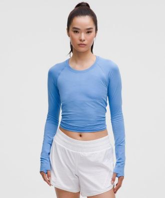 lululemon Haut manches longues Swiftly Tech 2.0 Longueur taille pour Femmes - Taille 14