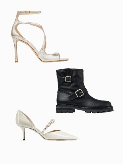 Entdecke unsere Lieblings-Heels, -Stiefel und mehr von Jimmy Choo