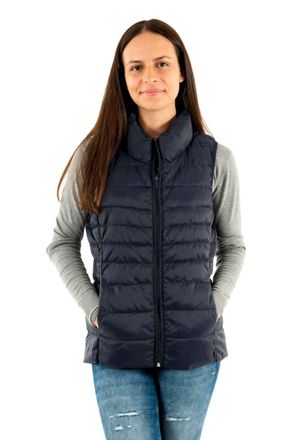 Only Damen ONLNEWCLAIRE Quilted Waistcoat OTW NOOS Steppweste 15225157,Night Sky,XXL