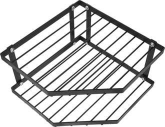 Cabilock Eckregal F&uuml;r K&uuml;chentheke Eckregal F&uuml;r Die K&uuml;che K&uuml;chenorganisatorregal K&uuml;chenarbeitsplatten-Organizer Eckregalst&auml;nder Schrank-eckregal Black