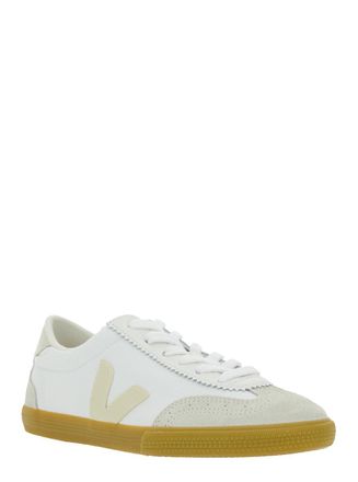Veja Unisex Sneakers Volley Low Top White Canvas Trainers