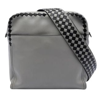 Bottega Veneta Pre-owned Leder Umh&auml;ngetasche - - Pre-owned - Damen - Grau - ONE SIZE