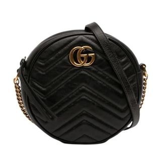 Gucci Pre-owned Quilted Crossbody Bag - - Pre-owned - Damen - Schwarzk - ONE SIZE