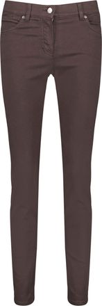 Gerry Weber Damen Best4me Skinny Freizeithose, Braun, 36 EU